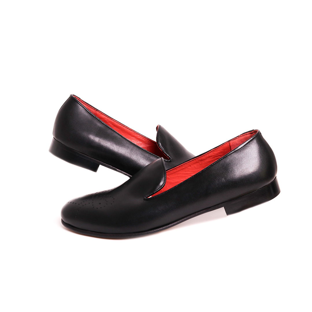 Chaussure Cuir Noir - Baba Ali